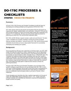 Templates for DO-178C / ED-12C | Doymus
